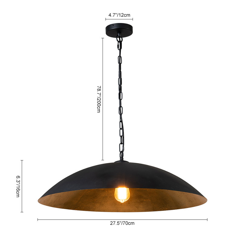 17 Stories Alshat 1 - Light Dome Pendant & Reviews | Wayfair